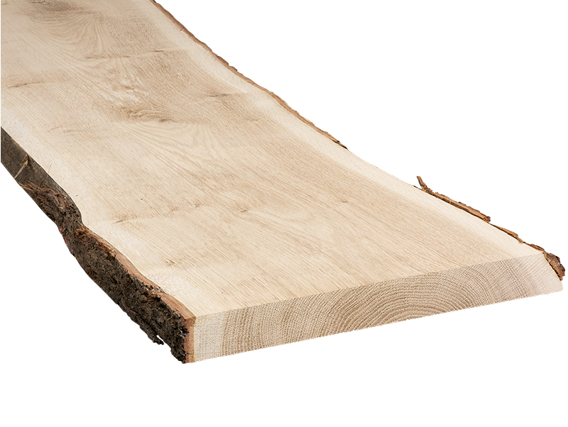 Eiken schorsdelen 50cm breed | Eikenhout.nl