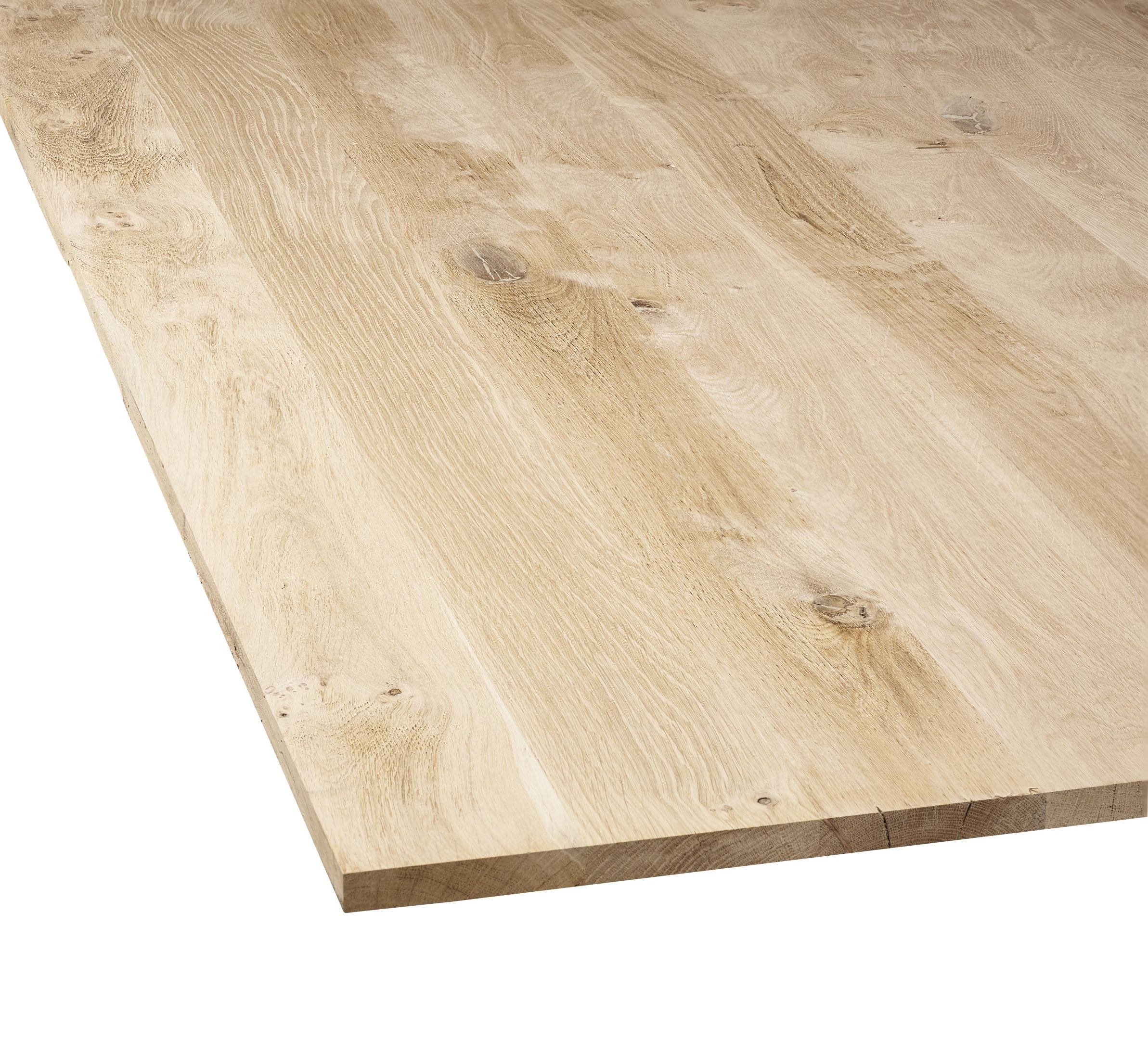 Eiken paneel 60cm breed, 1.9cm dik | Eikenhout.nl